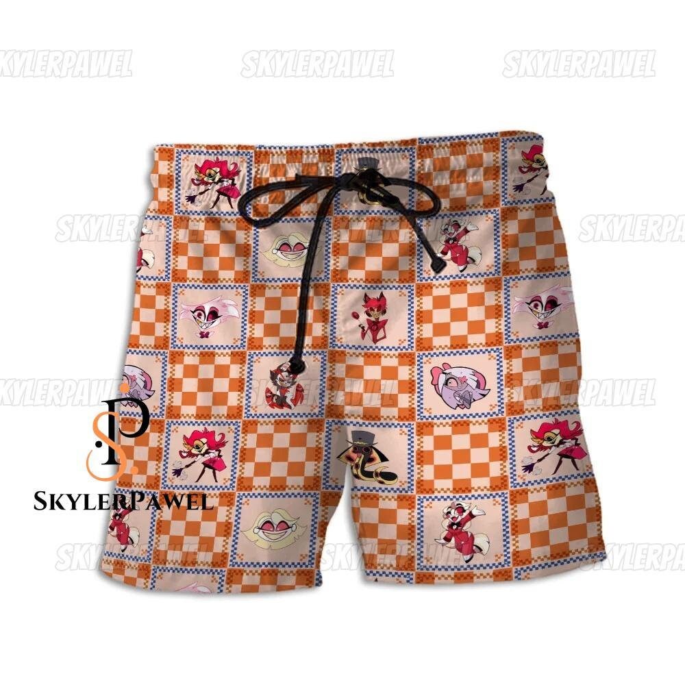 Hazbin Hotel Hawaiian Shirt, Hazbin Hotel Shorts, Hazbin Hotel Shirt ...
