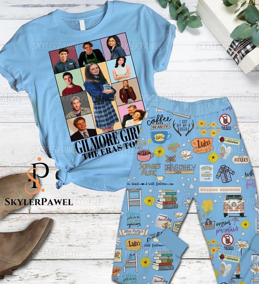 Gilmore Girls Shirt, Gilmore Girls Pajamas, Gilmore Girls T-shirt ...