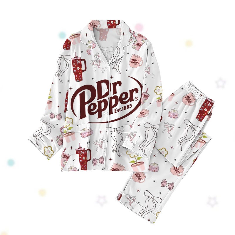 Dr Pepper Pajamas - Etsy