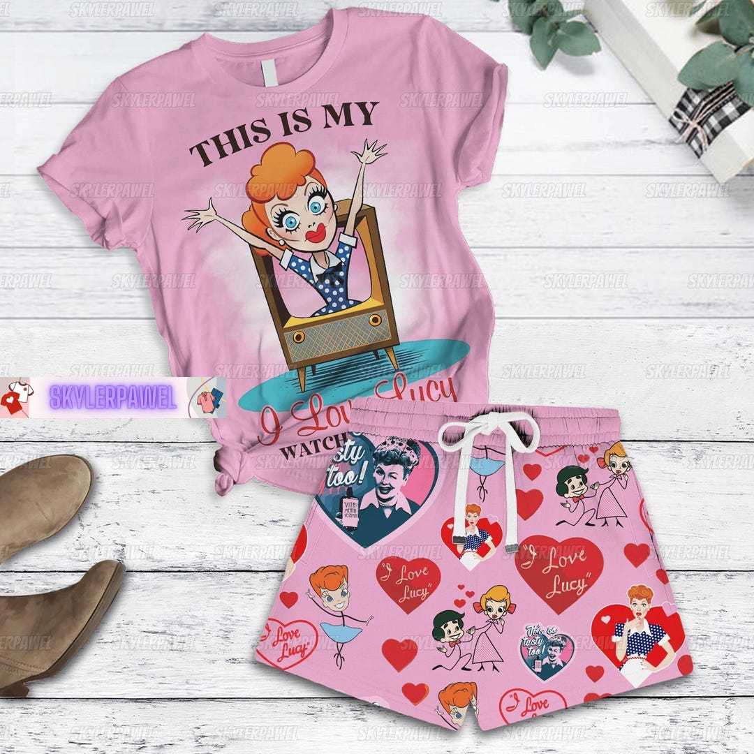 I Love Lucy T-shirt and Shorts, I Love Lucy T-shirt, I Love Lucy Shorts ...