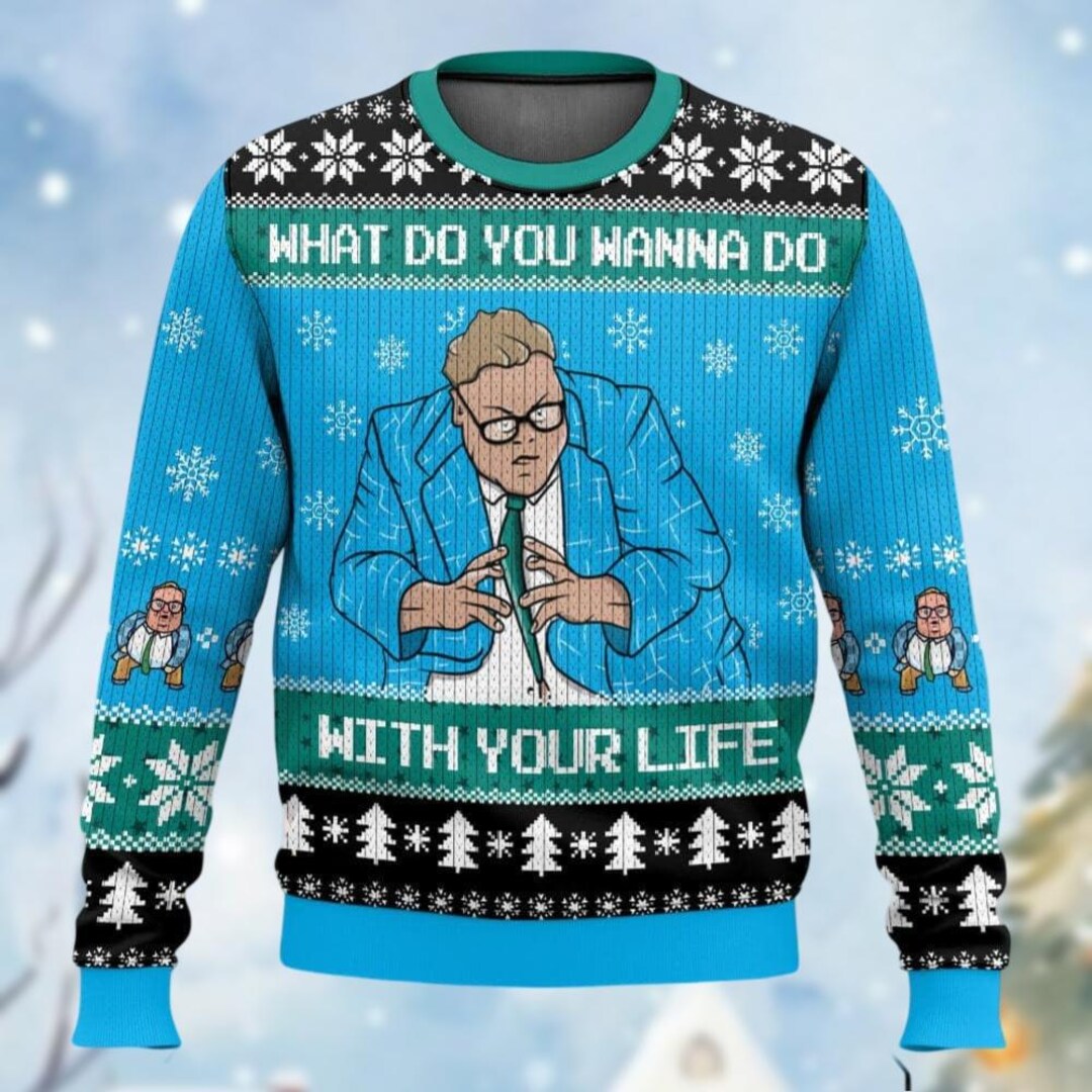Christmas Matt Foley Ugly Sweater, Saturday Night Live Sweatshirt ...