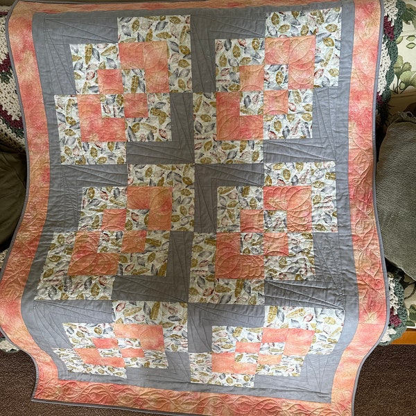 Handmade Lap Quilt - Etsy