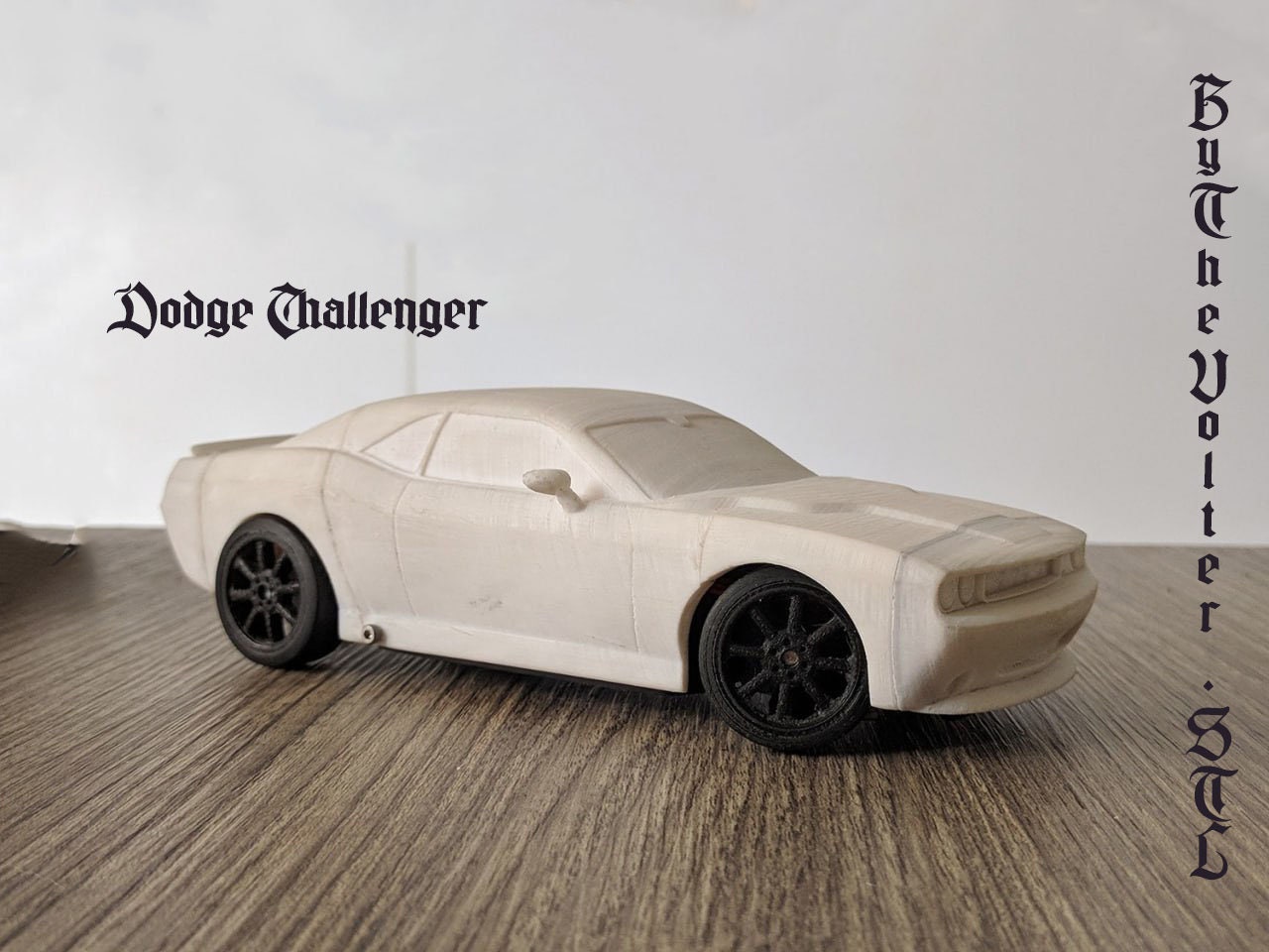 Dodge Challenger 3D Car Design - Etsy