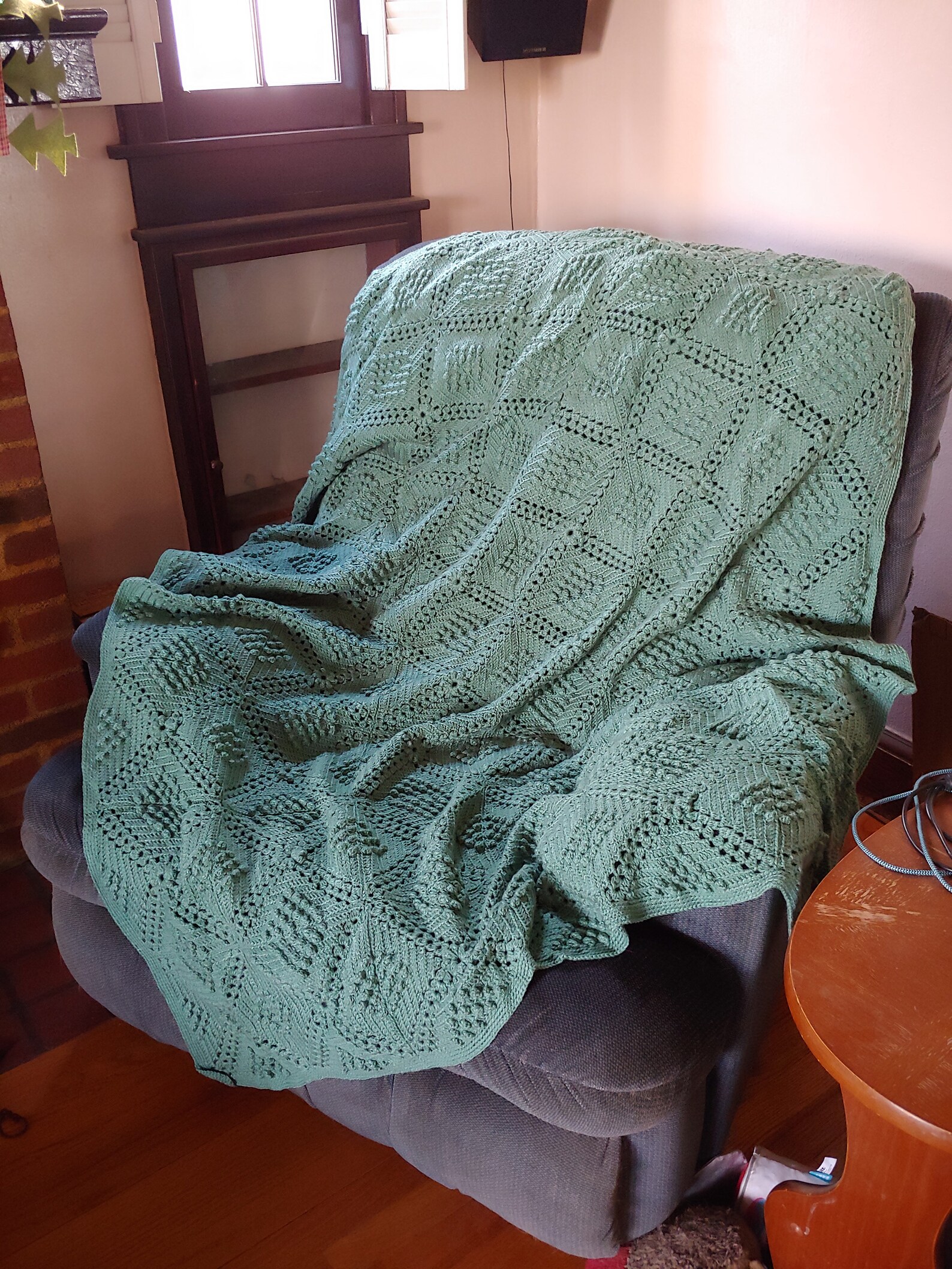 Irish Lace Crochet Afghan - Etsy
