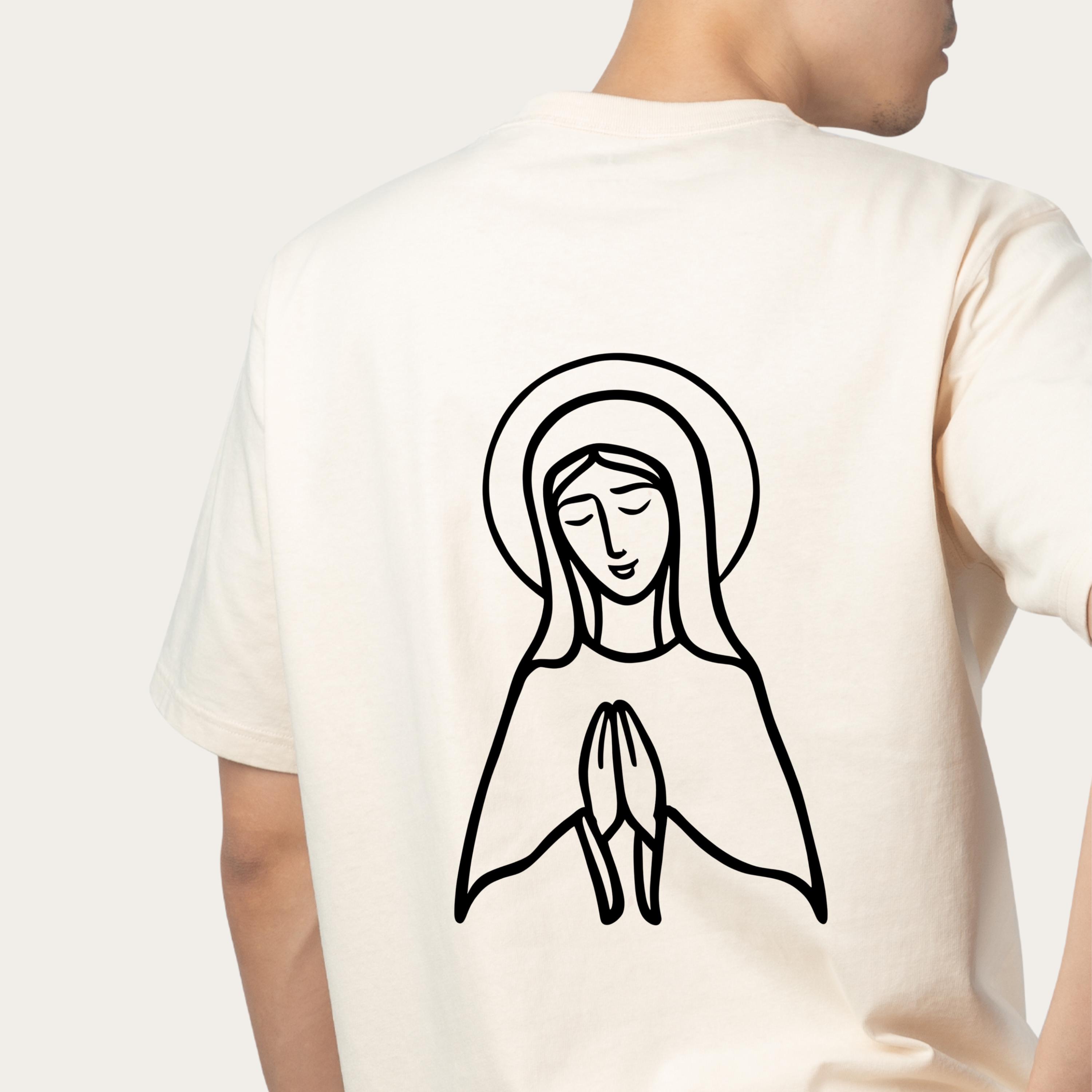 Mother Mary Outline, Virgin Mary Svg Png, Jpg Art Virgencita for Cricut ...