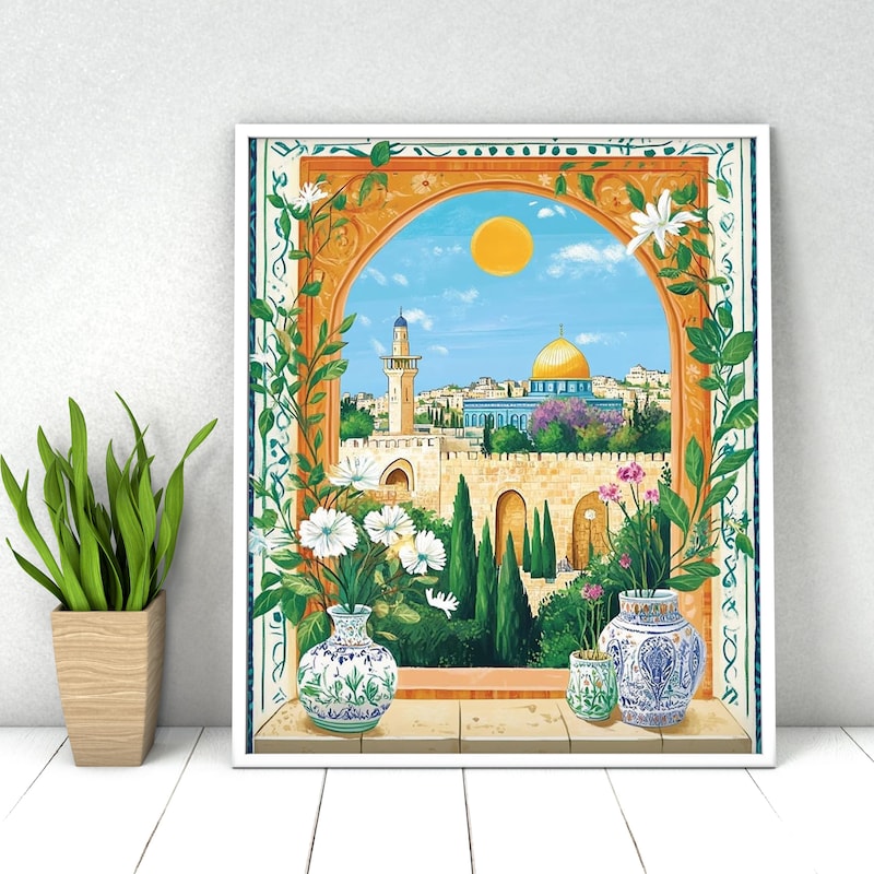 Islamic Painting Acrylic - Etsy
