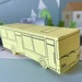 Printable Paper Bus Model, DIY Bus Toy, Paper Bus for Kids, Digital Bus ...