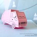 Printable Garbage Truck Model, Paper Trash Truck, Garbage Truck Paper ...