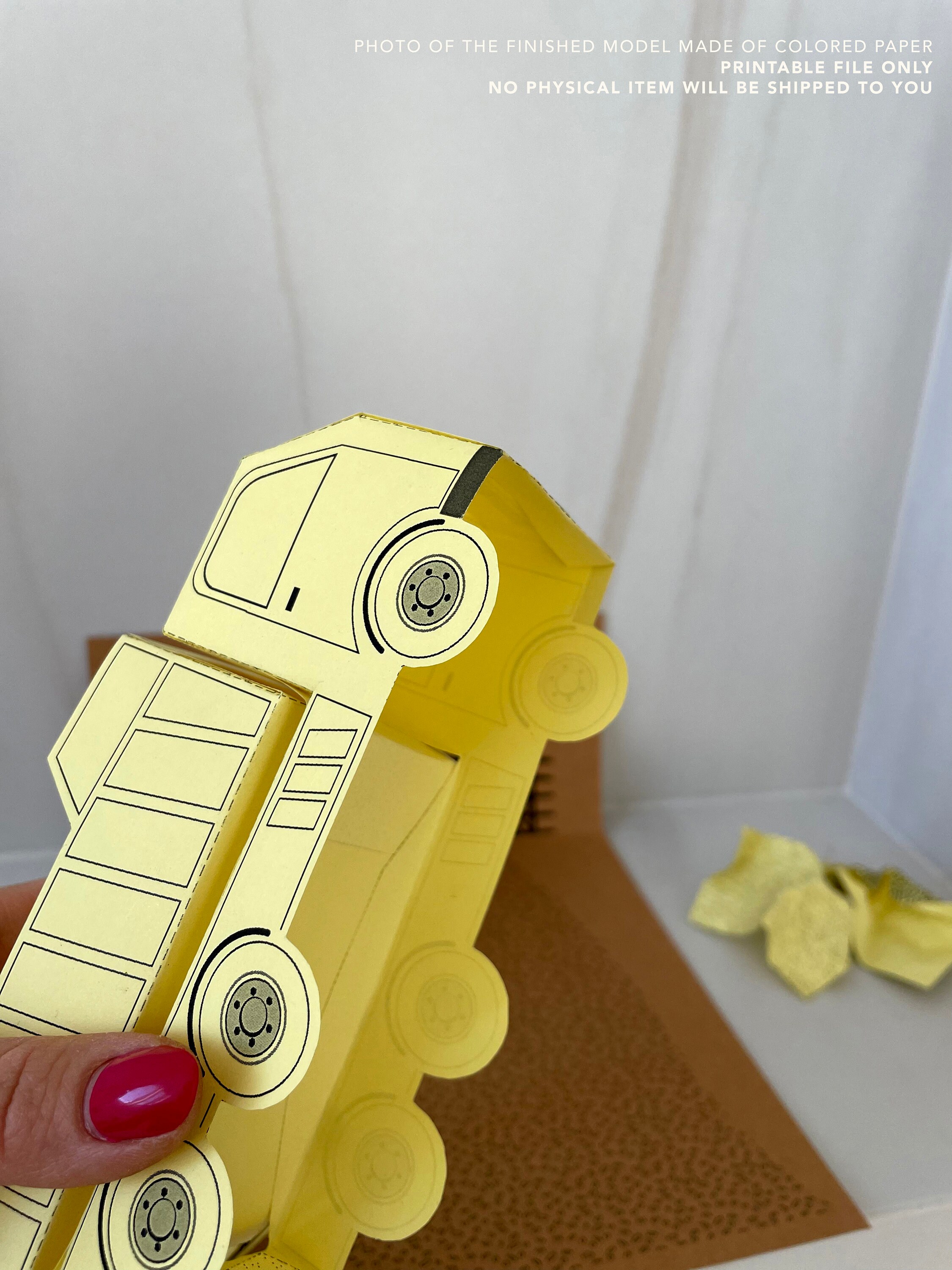Dump Truck Model, Printable Tipper Truck Model, Printable Truck Set ...