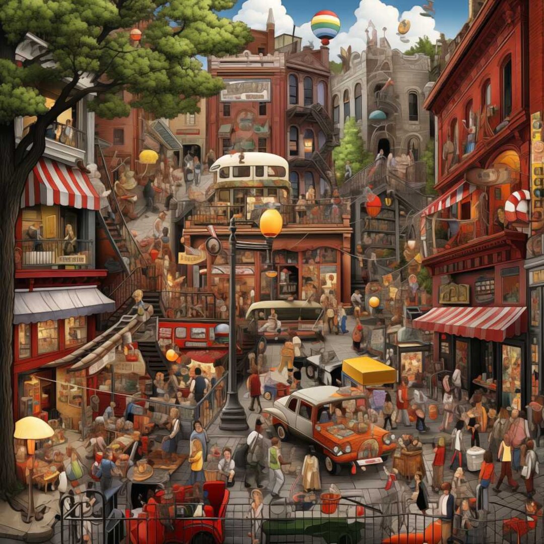 Poster Hidden Object Picture for Children Digital Download Picture Game ...