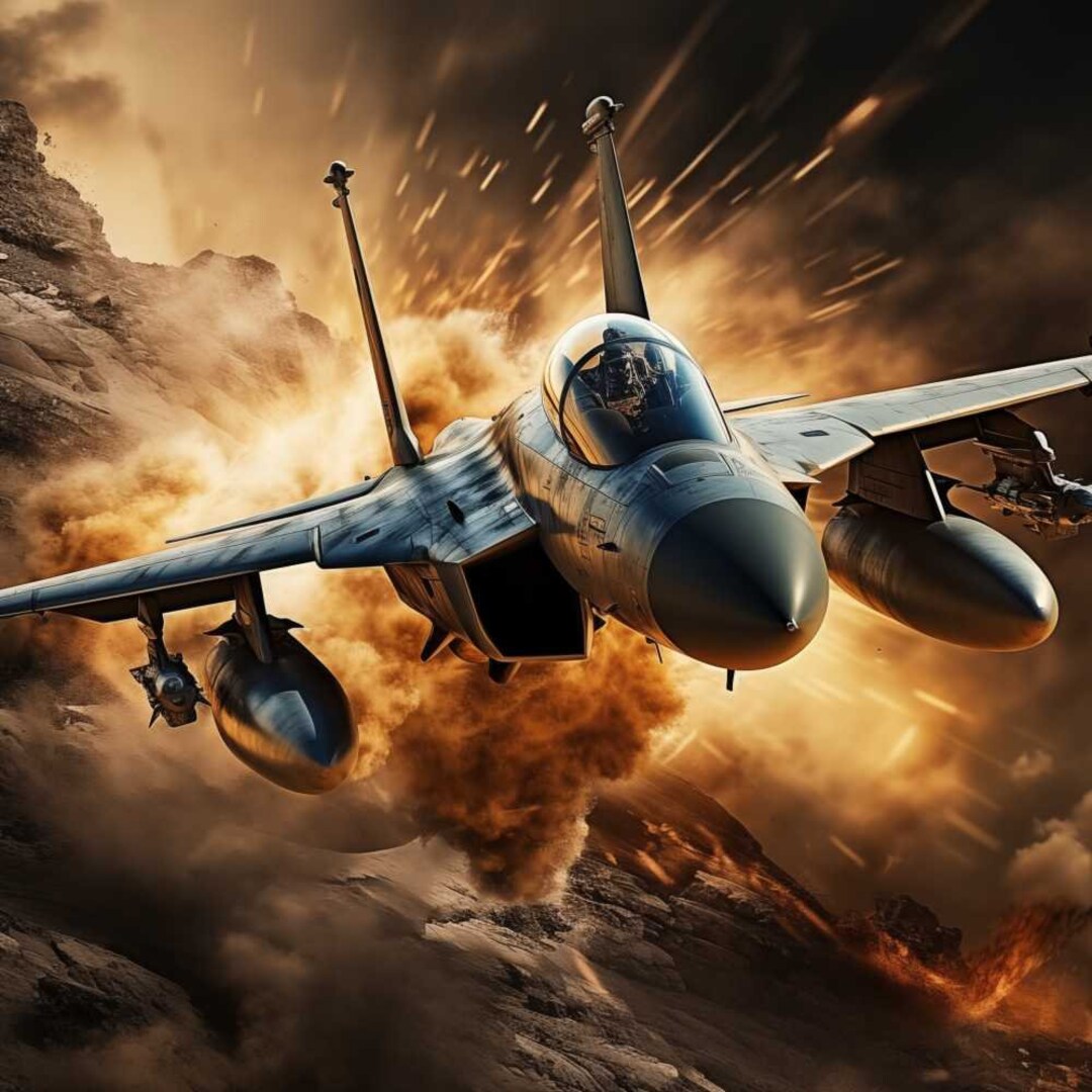 Poster Fighter Jet Digital Download Image Wall Decor Art - Etsy