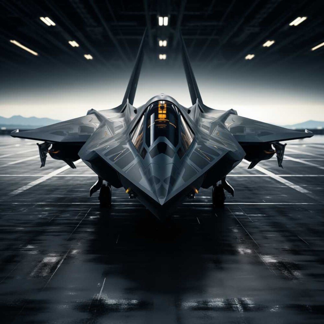 Poster - Fighter Jet of the Future - Digital Download Image Wall ...