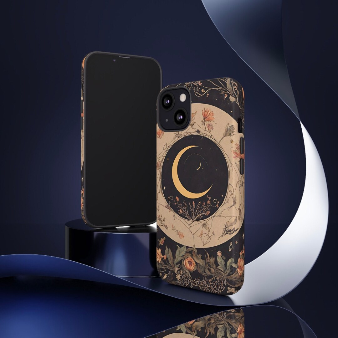 Sun and Moon Phone Case: Witchy Boho Astronomy Gift - Etsy