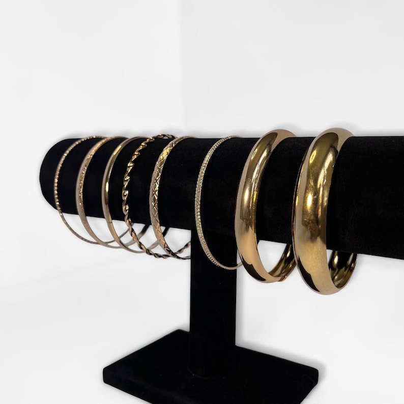 Timeless Shine Bangle Set – Gold Bangles for Women & Men – Statement ...