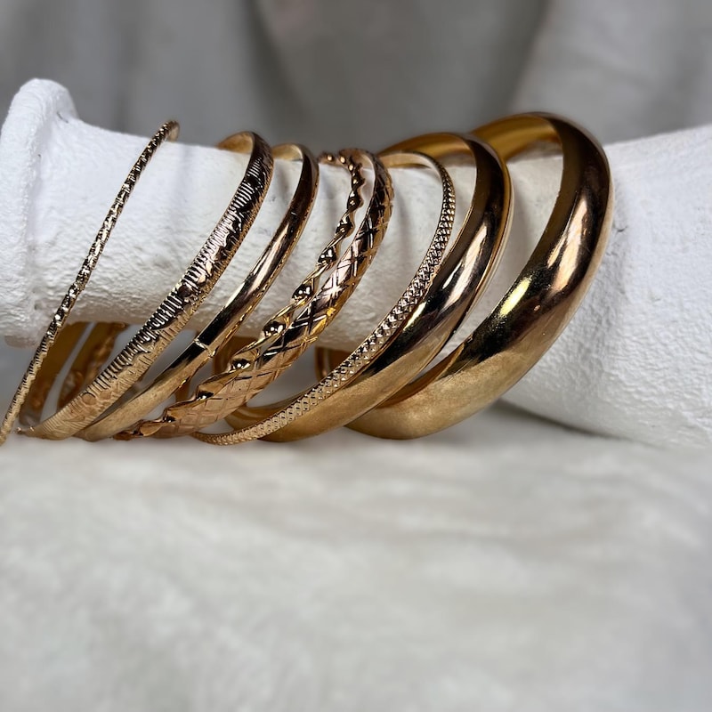 Stainless Steel Bangle - Etsy