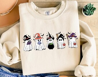 Witch Ghosts Png, Halloween Ghosts Png, Cute Ghost Png, Halloween Witch ...