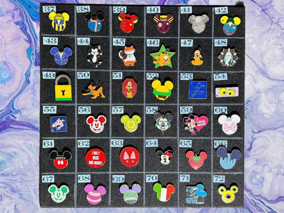 Mickey Mouse Icon Pins Minnie Mouse Pin Pluto Pin Figment the Dragon ...