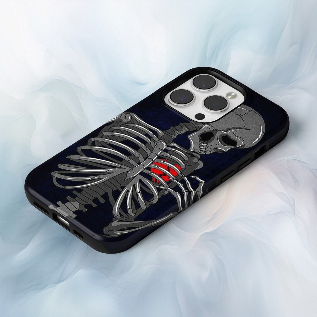 Skeleton Phone Case Aesthetic Skull Cover Fit for iPhone 17 Pro Max ...