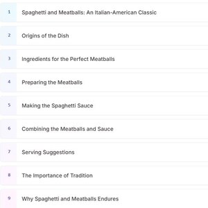 Spaghetti Meatballs Recipe: Classic Italian-american Cooking Guide (PDF ...