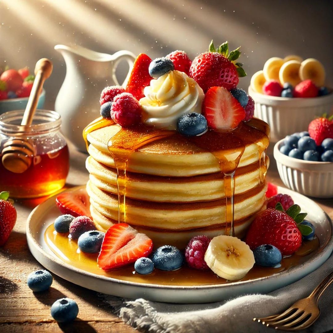 Pancake Recipe PDF – Classic Fluffy Breakfast Pancakes, Easy Brunch ...