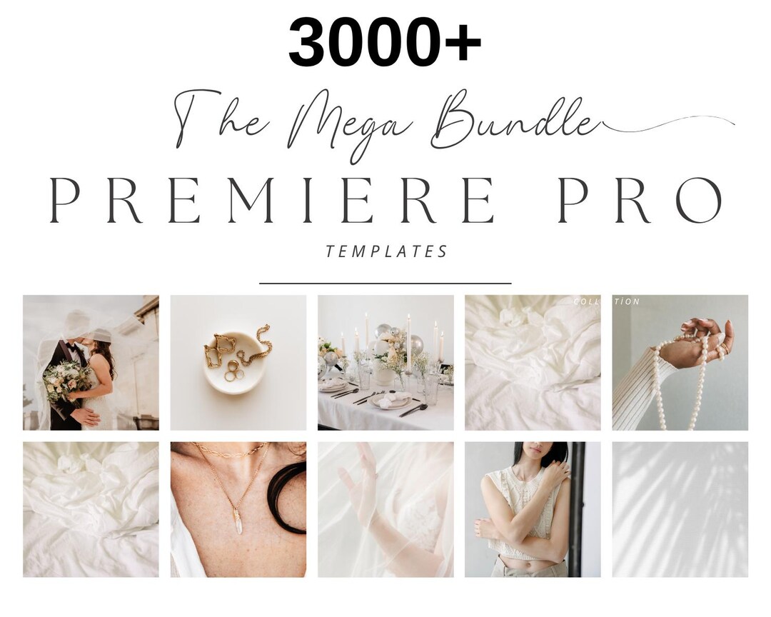 3000+ Video Editing Assets Premiere Pro After Effects Capcut (digital ...