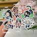NEW CLOVE Cute Chibi Valorant Neko Stickers Glossy Vinyl Cute Animal ...