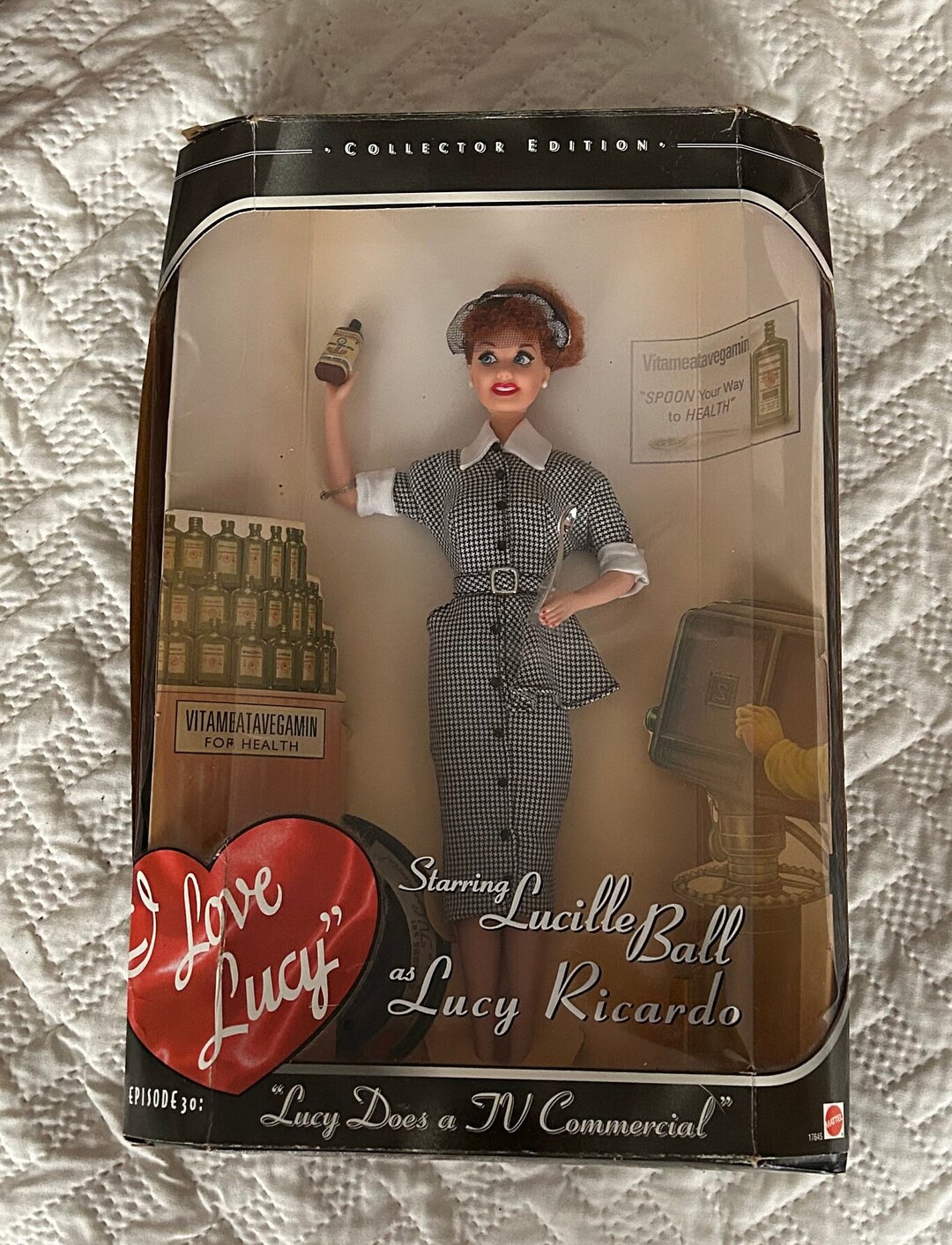 Barbie/mattel 1997 I Love Lucy lucy Does a T.V. Commercial Episode 30 ...
