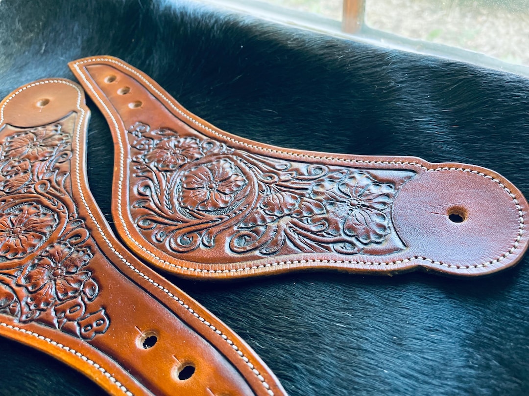 Custom Made Spur Straps - Dovewing Style - Etsy