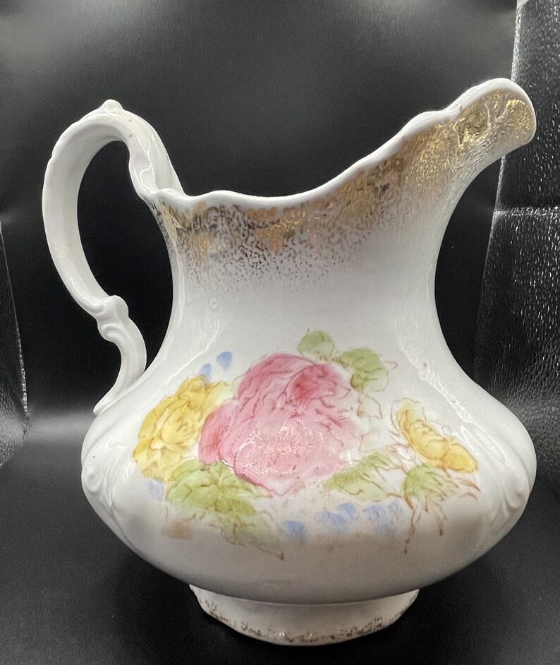 Set of 3 Pitchers Old Roses Patterns, Semi Porcelain Lovely - Etsy