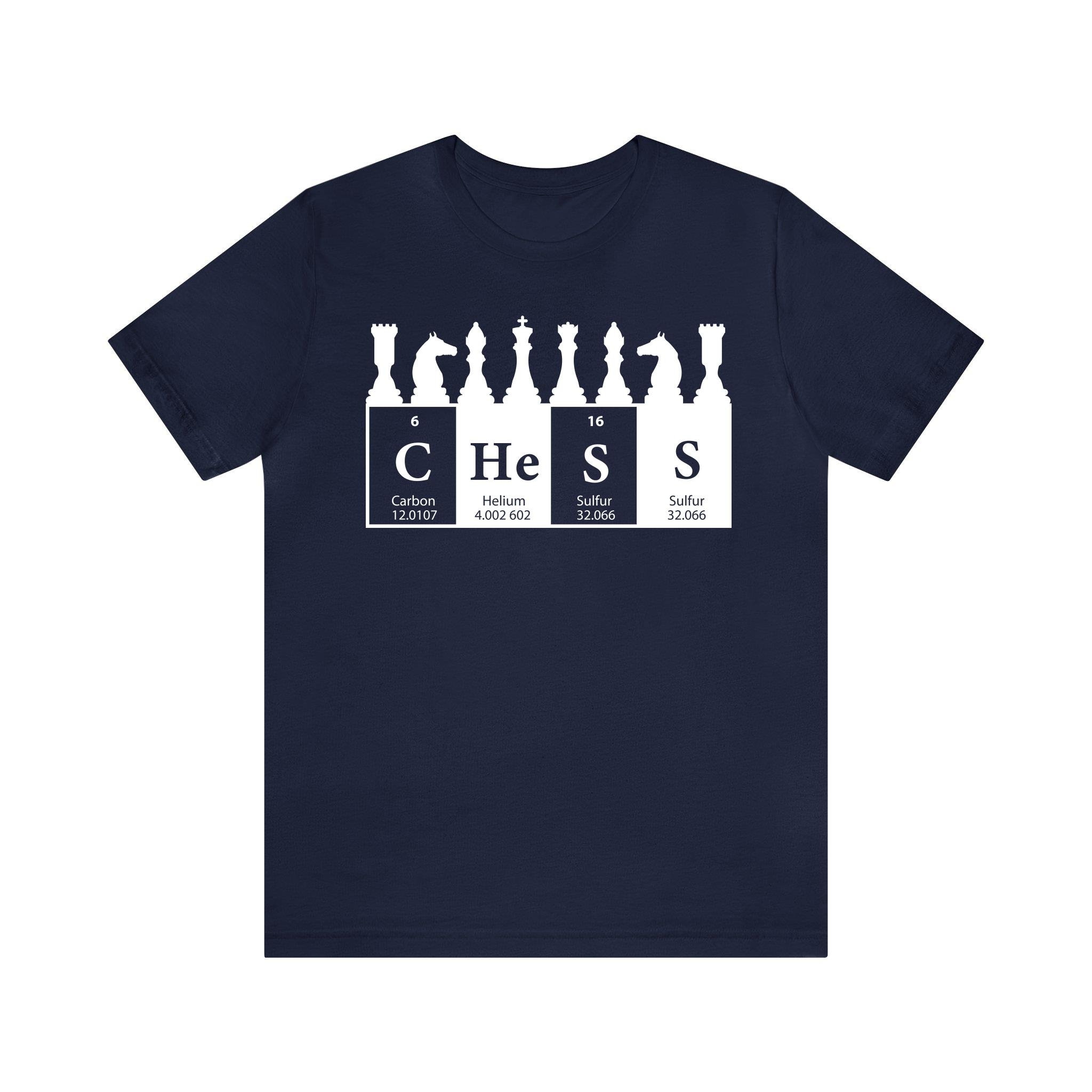 Chess Sets Periodic Table Tshirt, Chess Player Gift Unisex Shirt, Chess ...