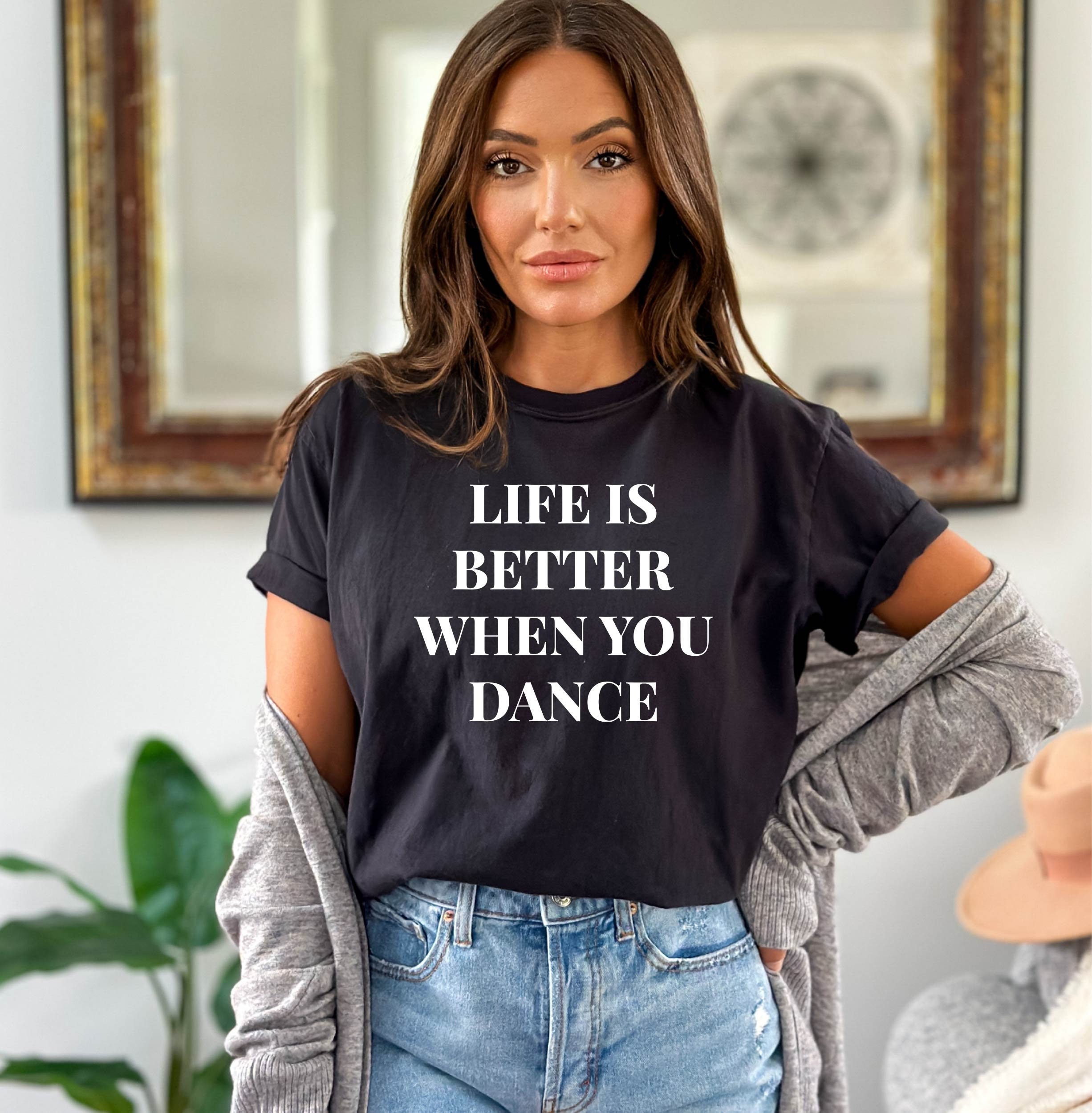 Dance Comfort Colors Shirt, Dancing Shirt, Dance Class Shirt, Dance ...