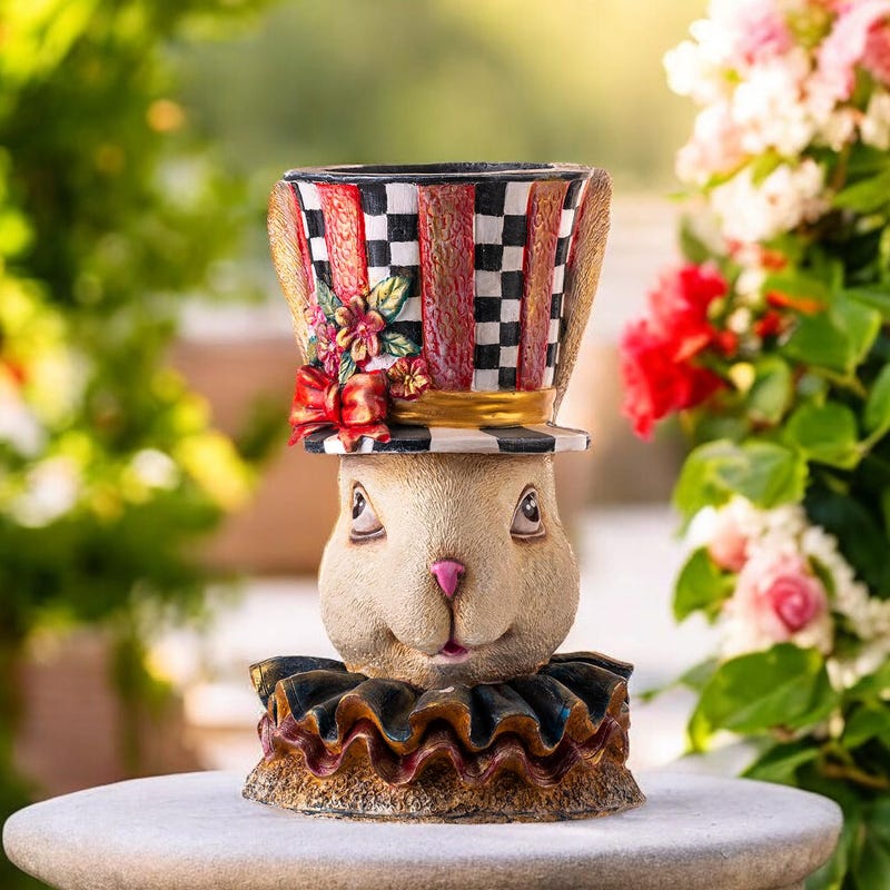 Alice in Wonderland Planter - Etsy