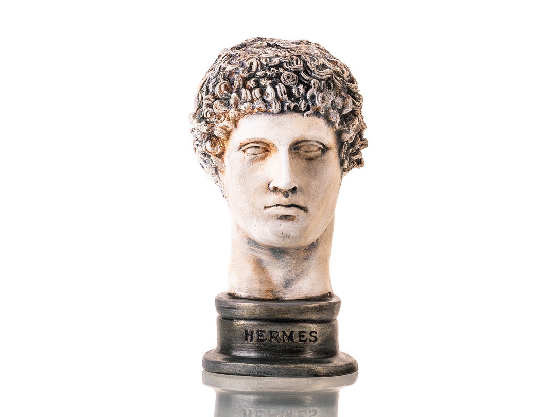 Large Hermes Statue Greek Mythology God Hermes Figure - Etsy