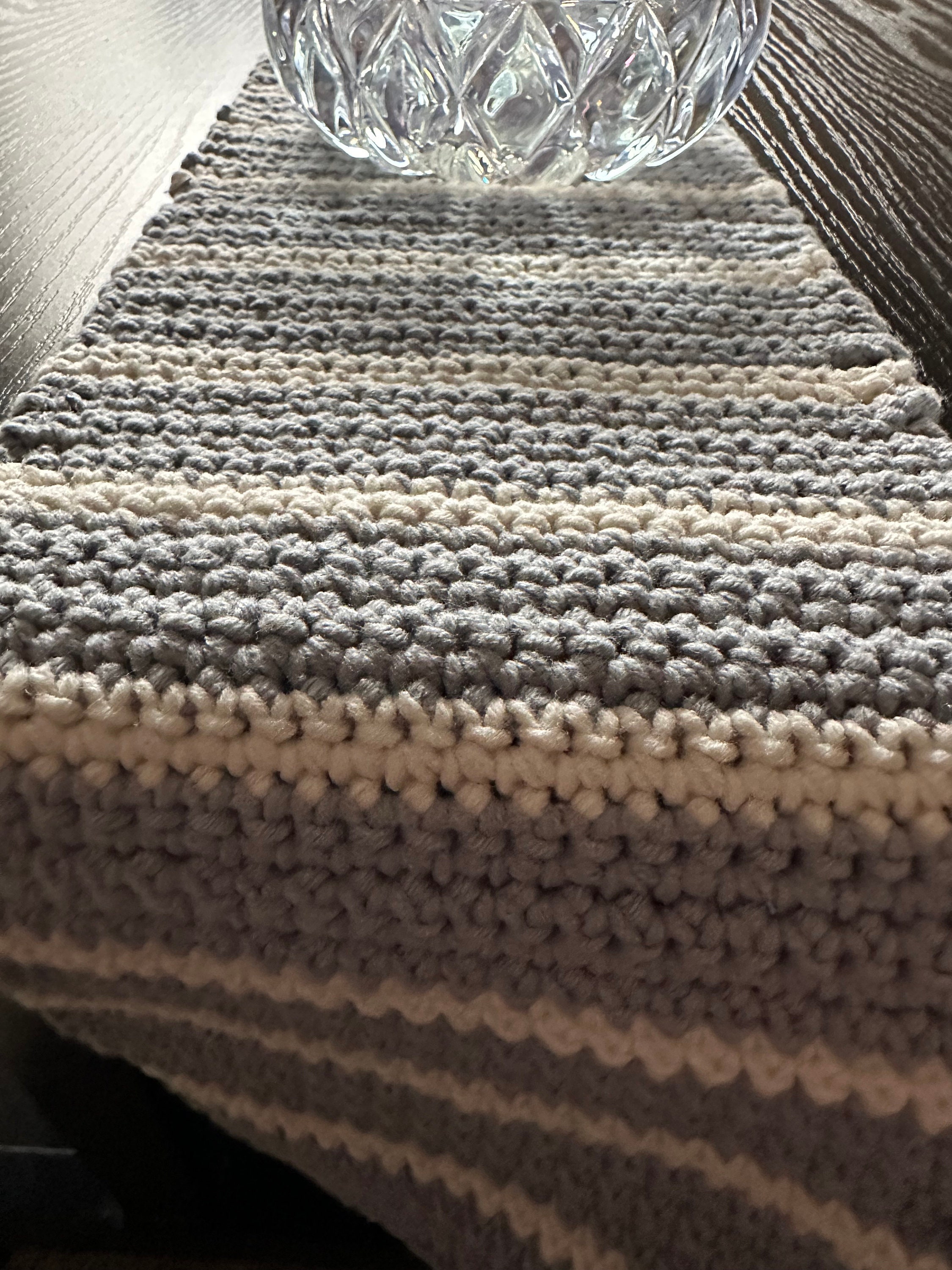 Handmade Crochet Table Runner, Boho Table Runner, Crochet Table Doily ...