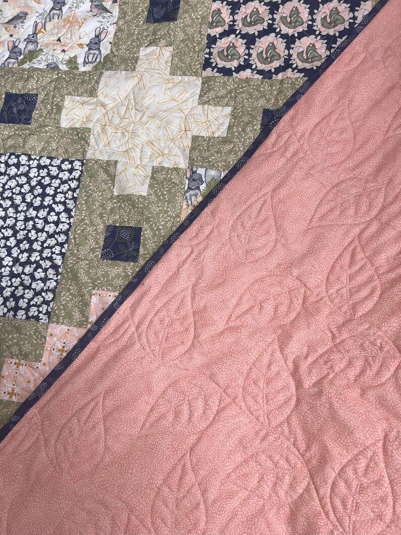 Autumn Breeze Quilt- Handmade: Throw Size 53" X 68" - Etsy