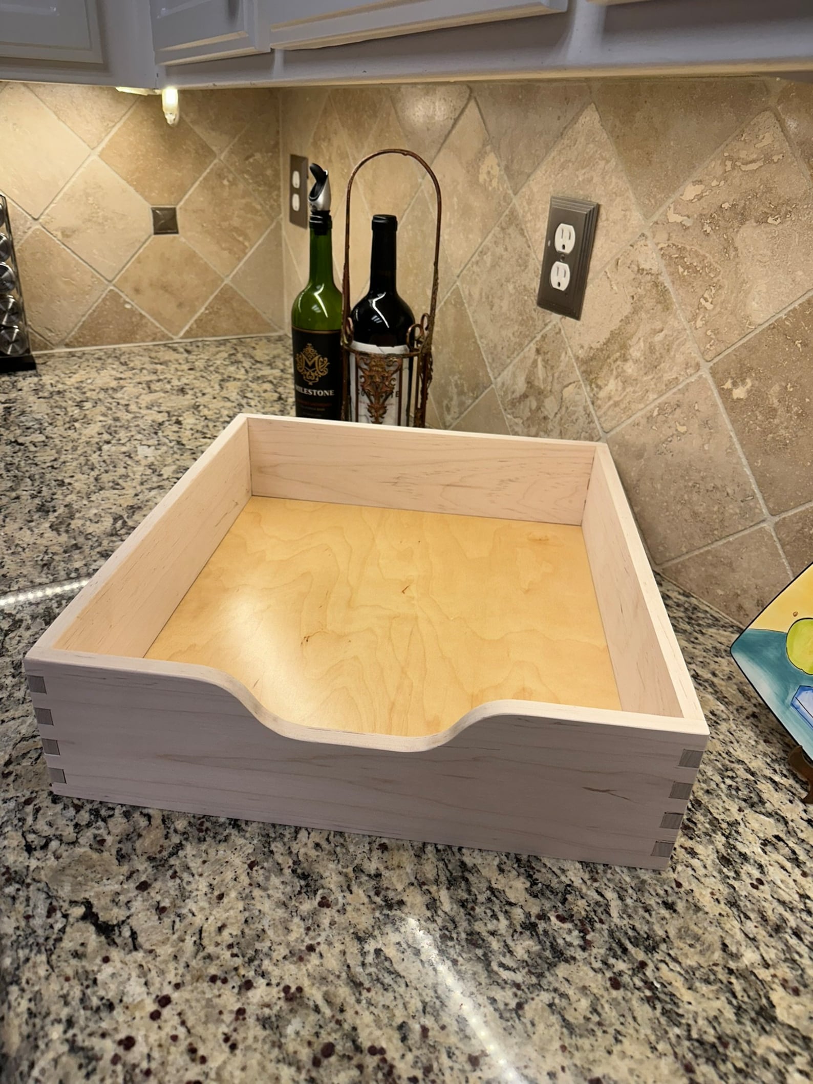 Custom Wooden Drawer Box: Handmade Replacement Cabinet Organizer - Etsy