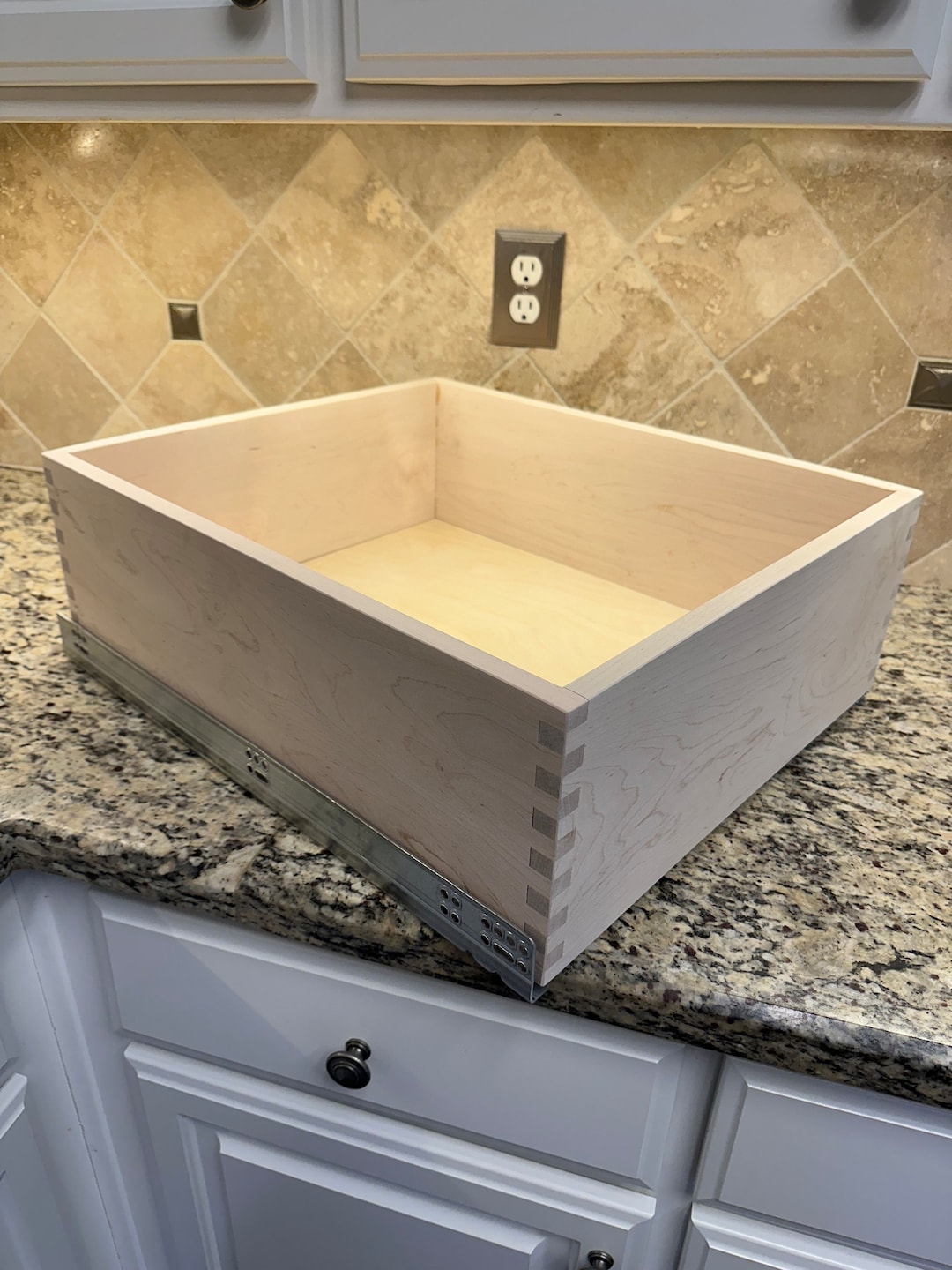 Custom Wood Drawer Box: Kitchen Cabinet Replacement, Handmade - Etsy
