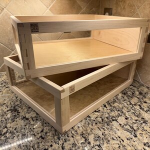 Cabinet Drawer Box, Kitchen Cabinet Drawer, Pullout Tray Boxes ...