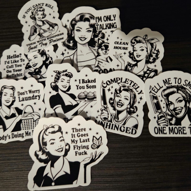 Funny Stickers - Etsy