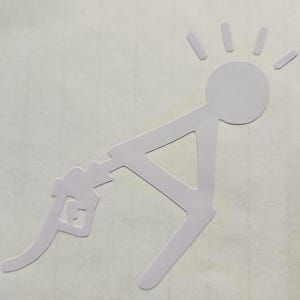Funny Gas Tank Permanent Vinyl Vehicle Decals, Sarcastic Inappropriate ...