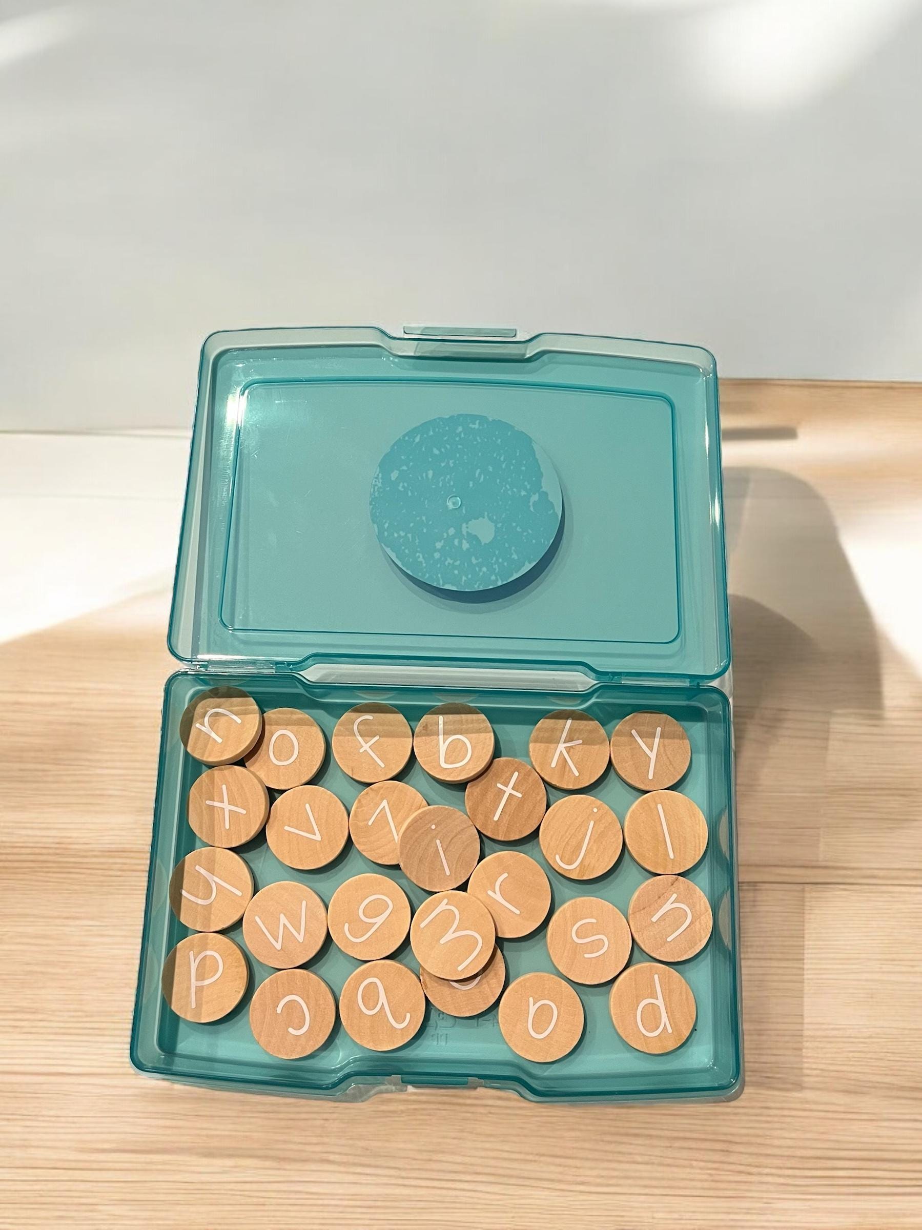 Mini Wooden Alphabet - Etsy