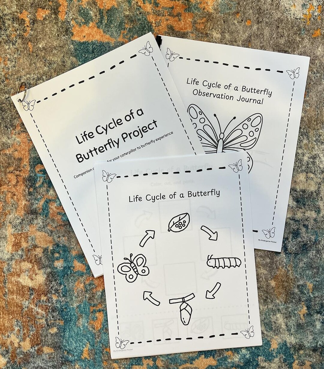 Life Cycle of a Butterfly- Journal, Activities, and Crafts! - Etsy
