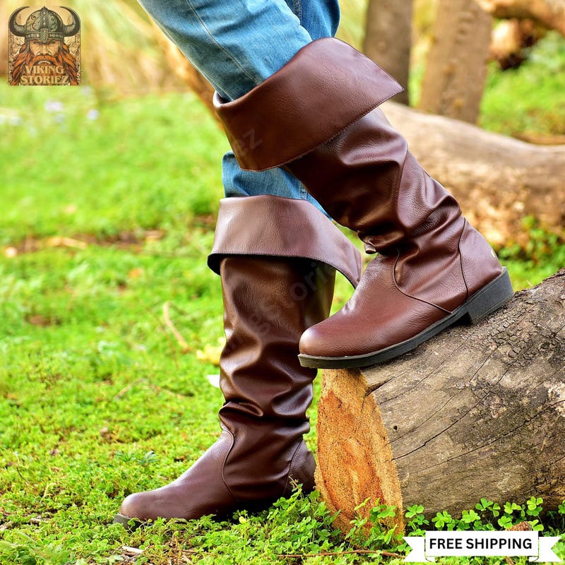 Viking Boots - Etsy
