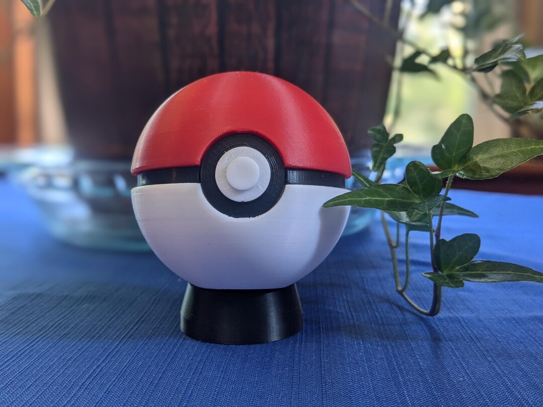 Pokeballs Collectible-with Display Stand - Etsy