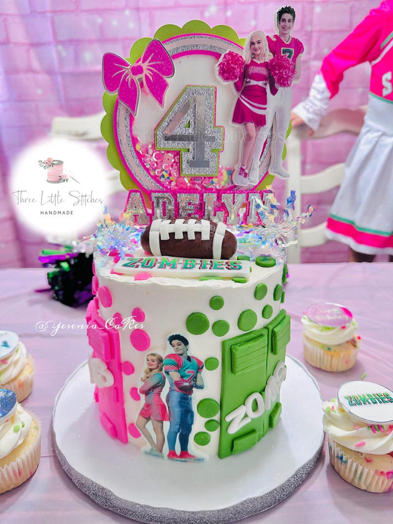 Zombies 2 Cake Topper Birthday Party Topper - Etsy