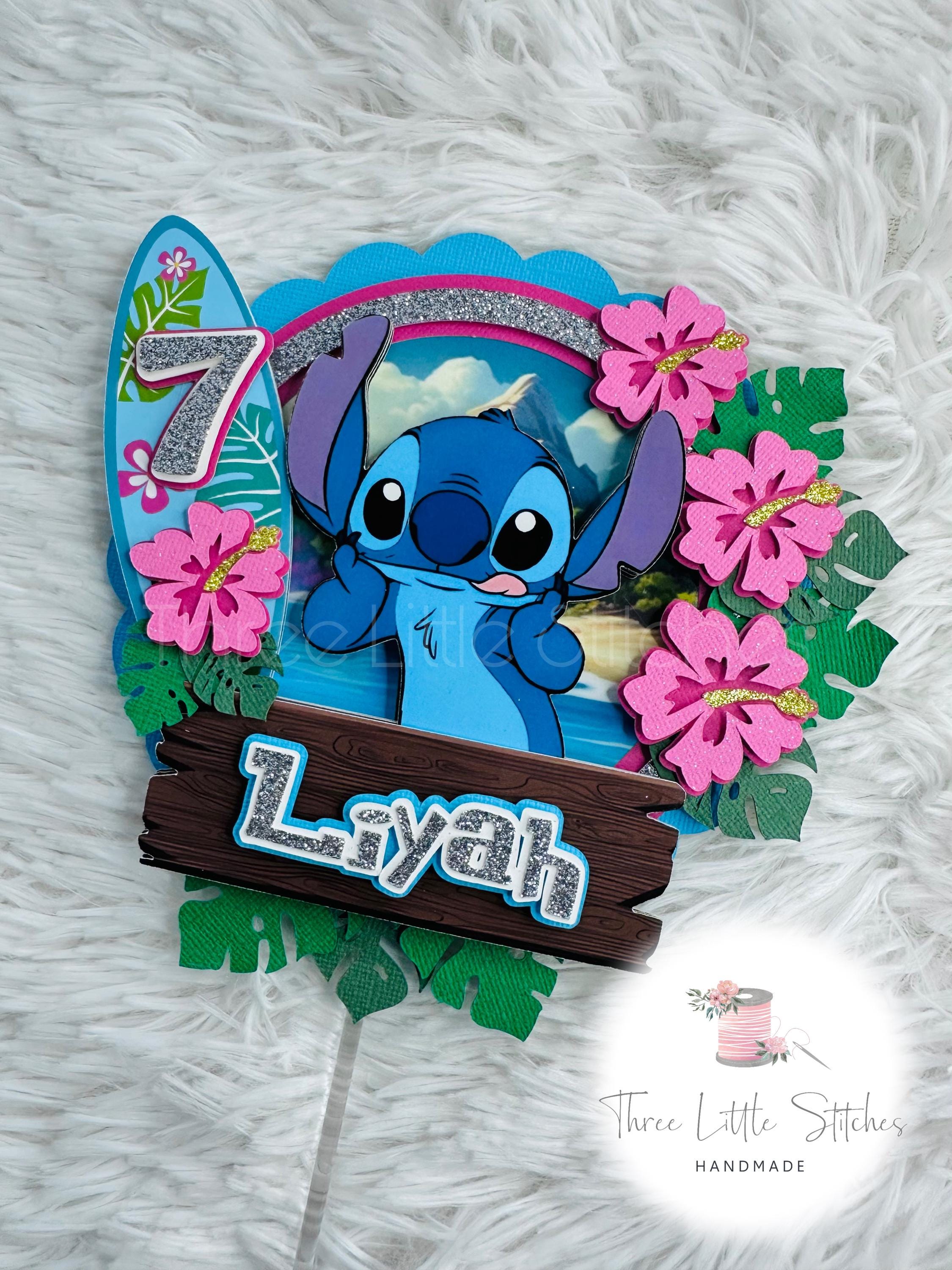 Stitch Cake Topper, Birthday Topper - Etsy