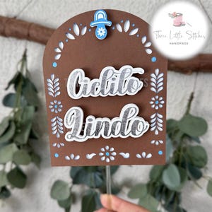 Cielito Lindo, Talavera Topper, Traditional Mexican Theme Cake Topper ...