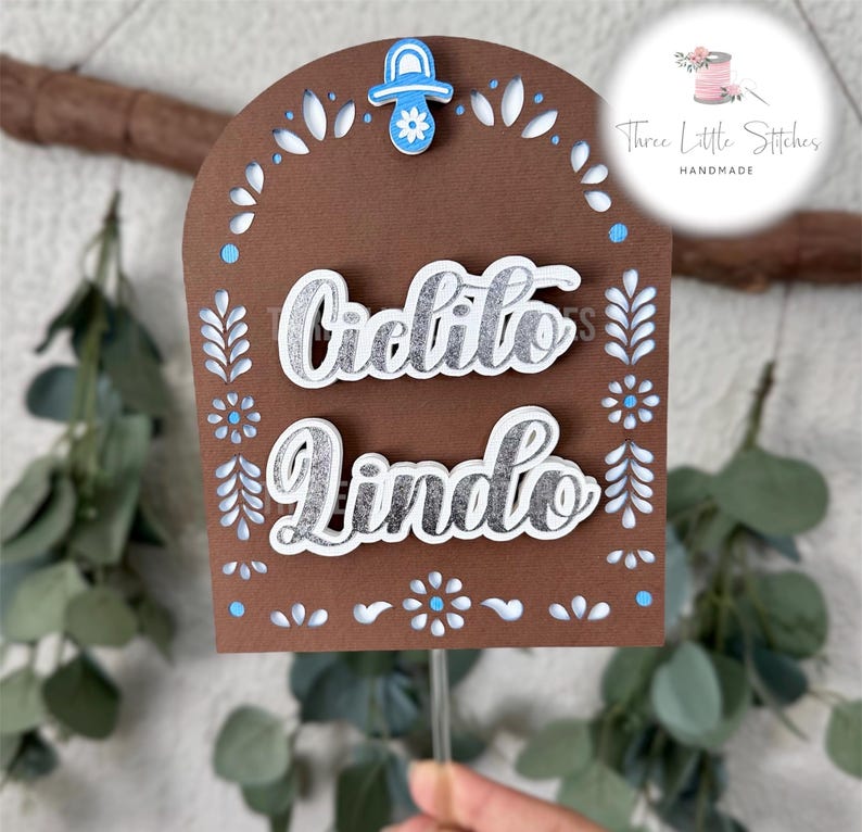 Cielito Lindo, Talavera Topper, Traditional Mexican Theme Cake Topper ...