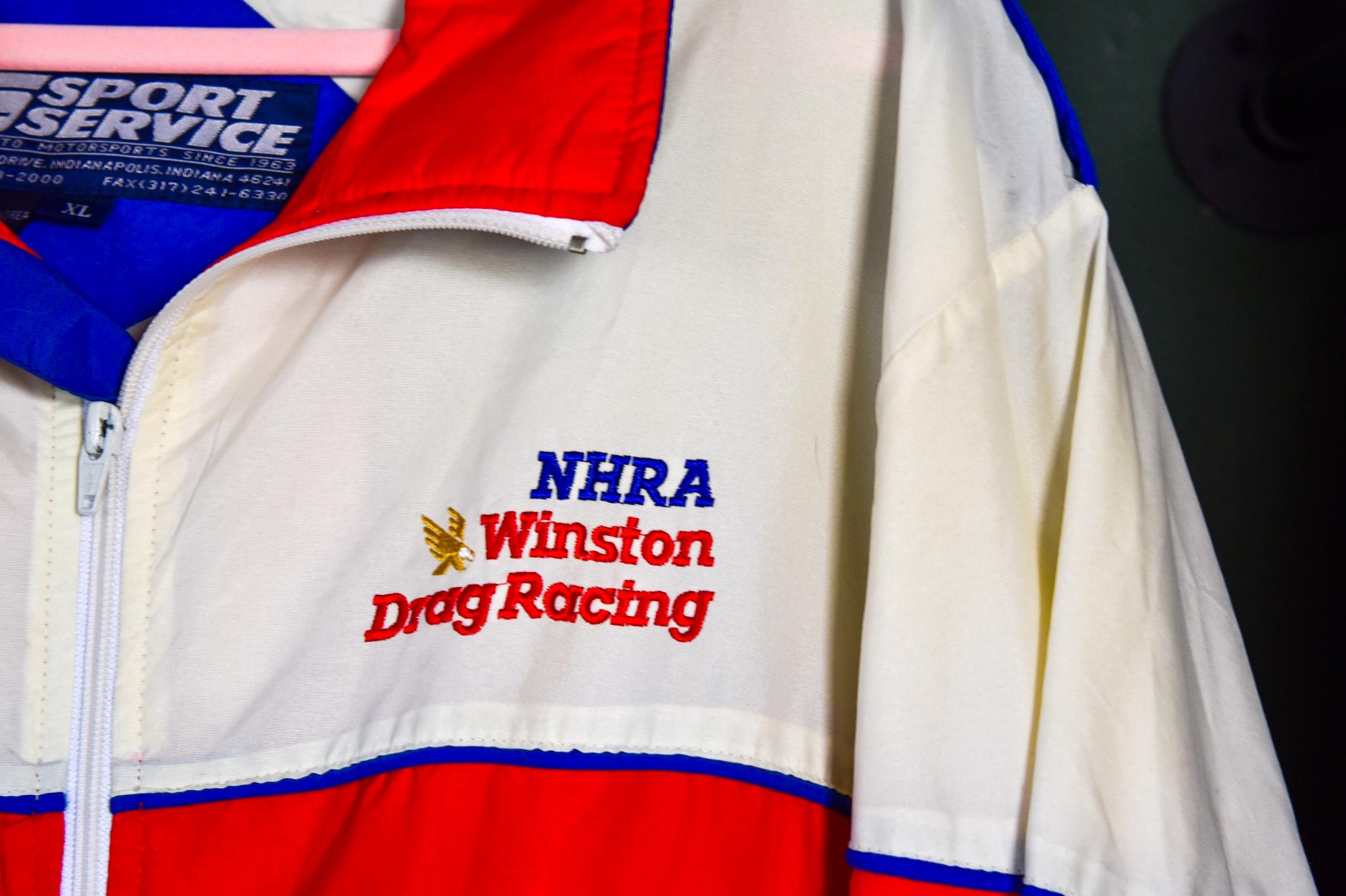 Vintage NHRA Champion Windbreaker Jacket, Polyester Racing Gear From ...
