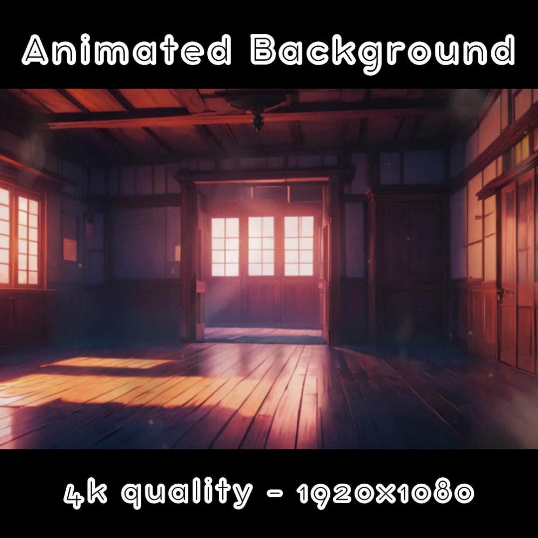ANIMATED BACKGROUND - Moving House, Ghost Haunted Room, Empty Room ...